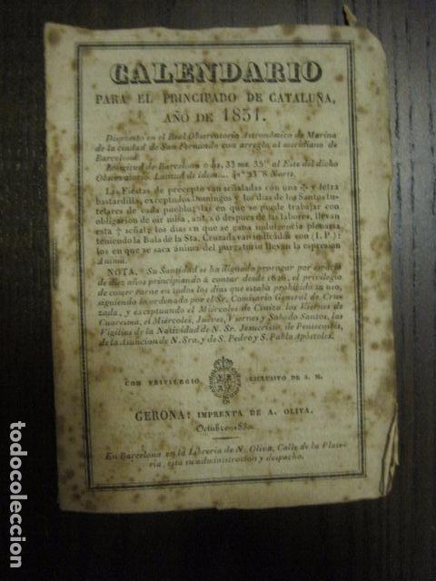 calendario almanaque para el año 1831 - princip - Comprar Calendarios ...