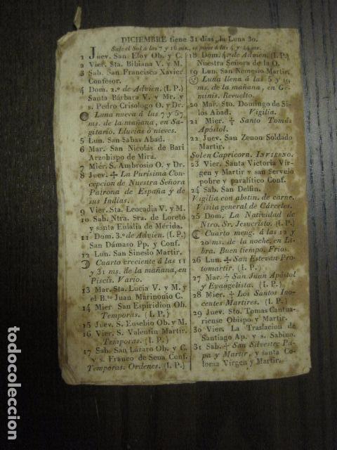 calendario almanaque para el año 1831 - princip - Comprar Calendarios ...