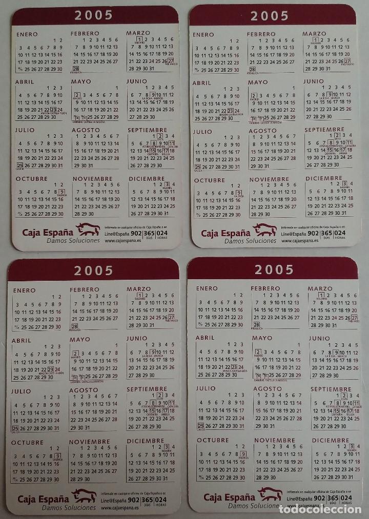lote 4 calendarios caja españa año 2005 - Comprar Calendarios antiguos ...