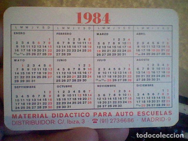 1984 calendario publicidad material didactico a - Comprar Calendarios ...