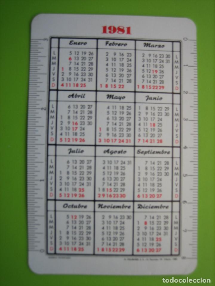 calendario fournier 1981 - Comprar Calendarios antiguos en ...
