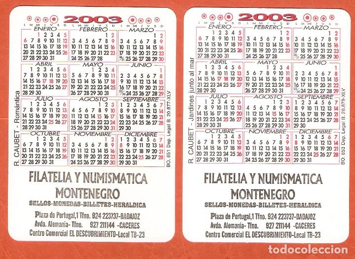 2 calendarios de bolsillo año 2003 pintura - ch - Comprar Calendarios ...