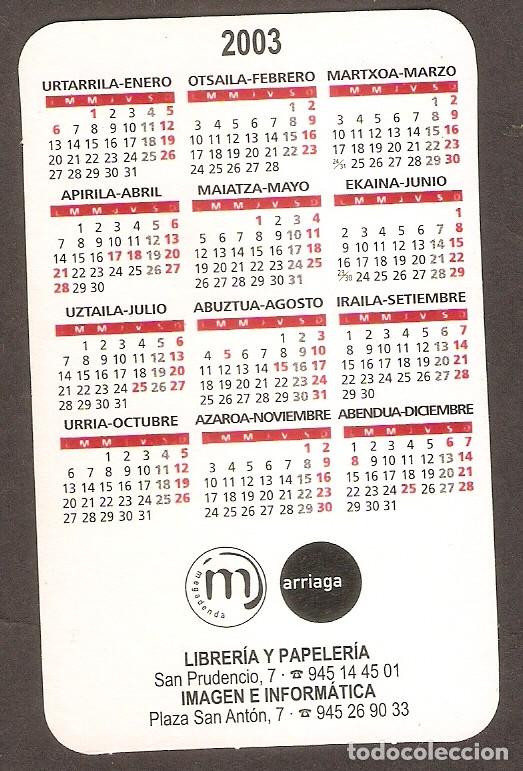calendario de bolsillo publicitario año 2003 l - Comprar Calendarios ...