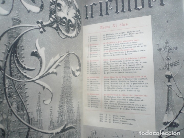 calendario para el año 1892 - Comprar Calendarios antiguos en ...