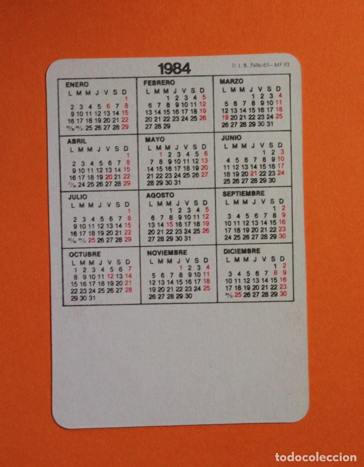 calendario de bolsillo. año 1984. serie numerad - Comprar Calendarios ...
