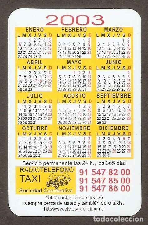 calendario de bolsillo publicitario año 2003 - Comprar Calendarios ...