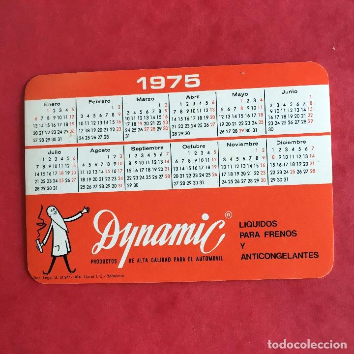 calendario bolsillo - publicidad dynamic - 1975 - Comprar Calendarios ...