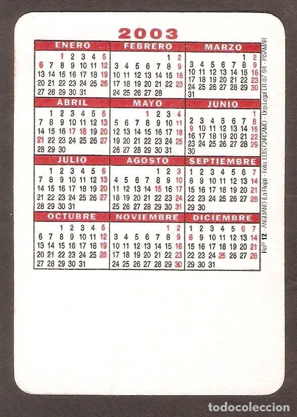 calendario de bolsillo del año 2003 fiestas pop - Comprar Calendarios ...