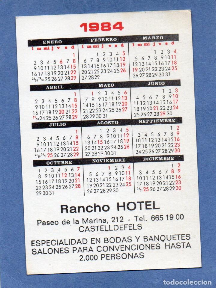calendario de publicidad 1984 - rancho hotel - Comprar Calendarios ...