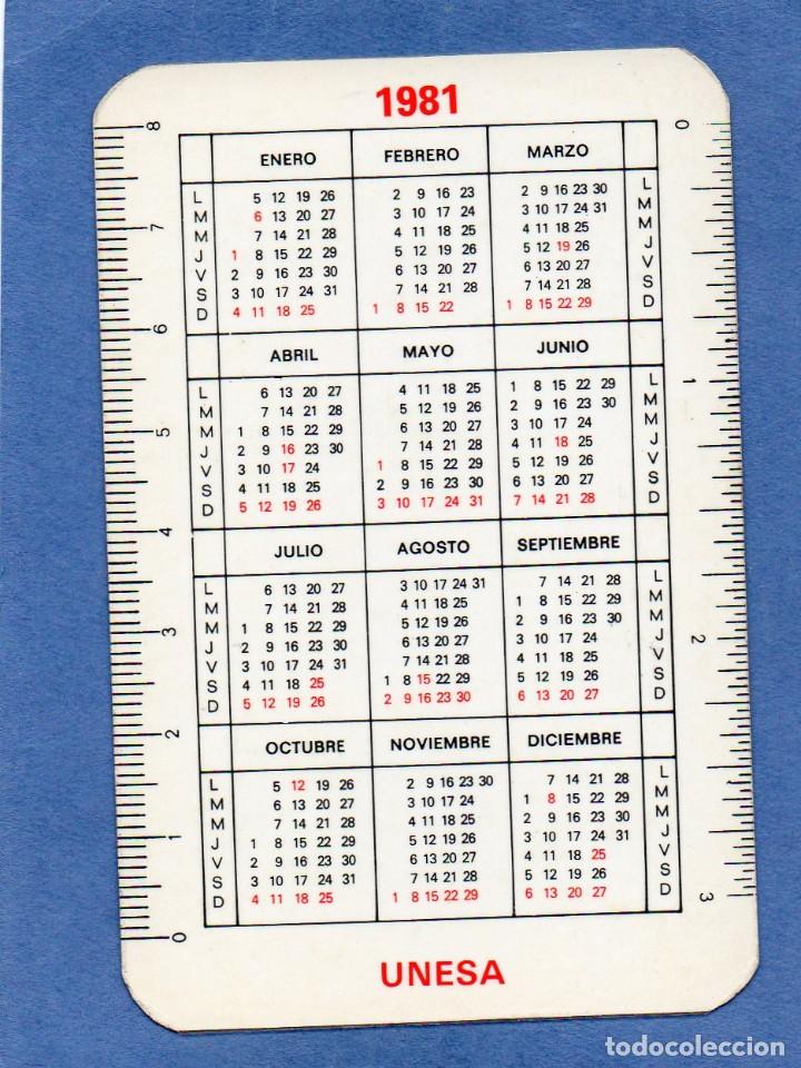 calendario de publicidad 1981 - unesa - Comprar Calendarios antiguos en ...