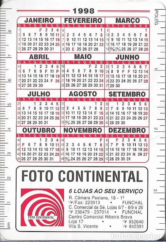 calendario 1998 foto continental - funchal (por - Comprar Calendarios ...