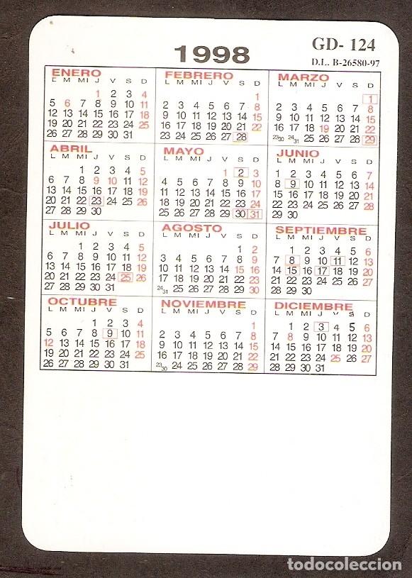 calendario de bolsillo de serie año 1998 dibujo - Comprar Calendarios ...