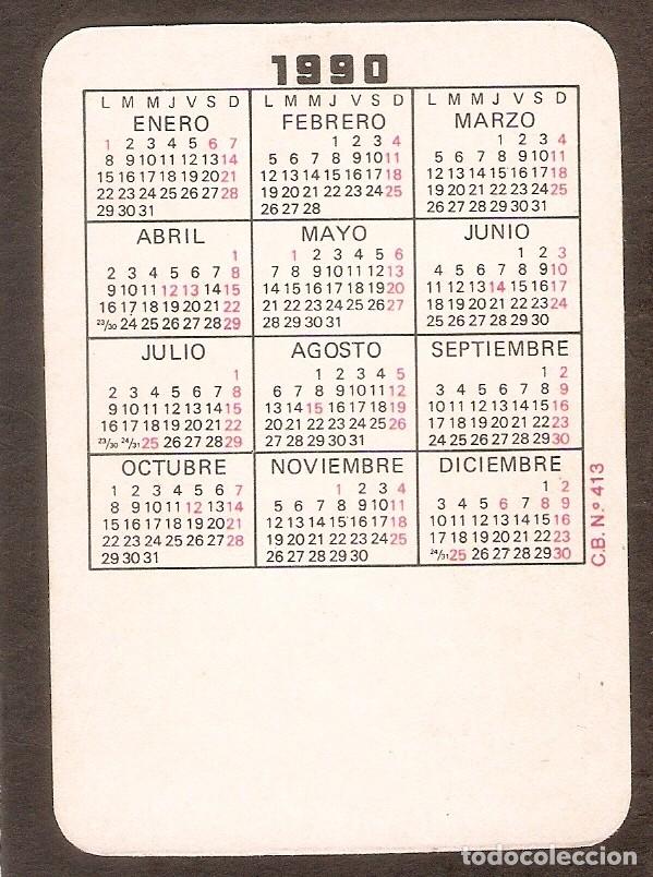 calendario de bolsillo de serie del año 1990 ni - Comprar Calendarios ...