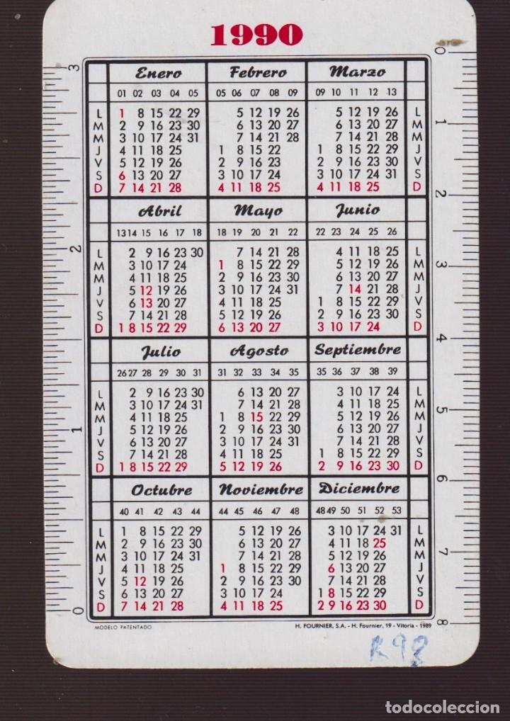 calendario de año 1990 en publicidad de lla caj - Comprar Calendarios ...
