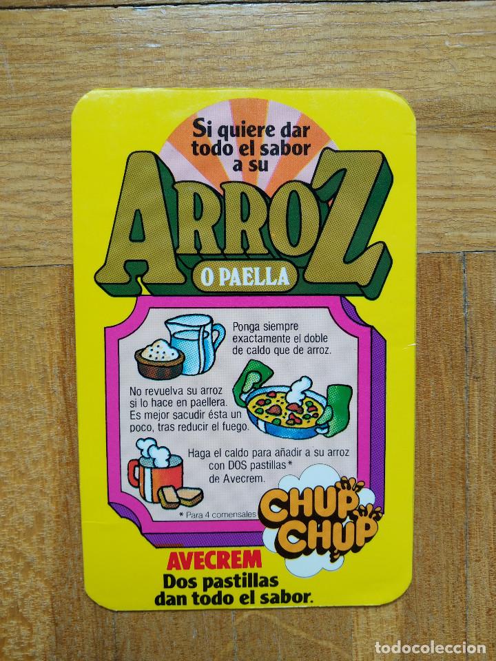 calendario publicitario avecrem arroz o paella - Compra venta en ...