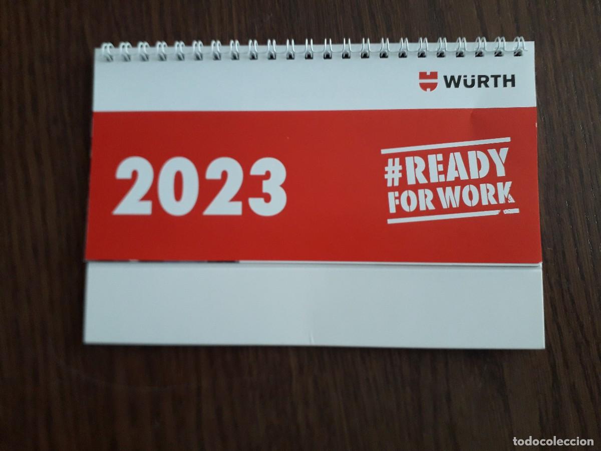 calendario de sobremesa de publicidad, würth, a - Compra venta en ...