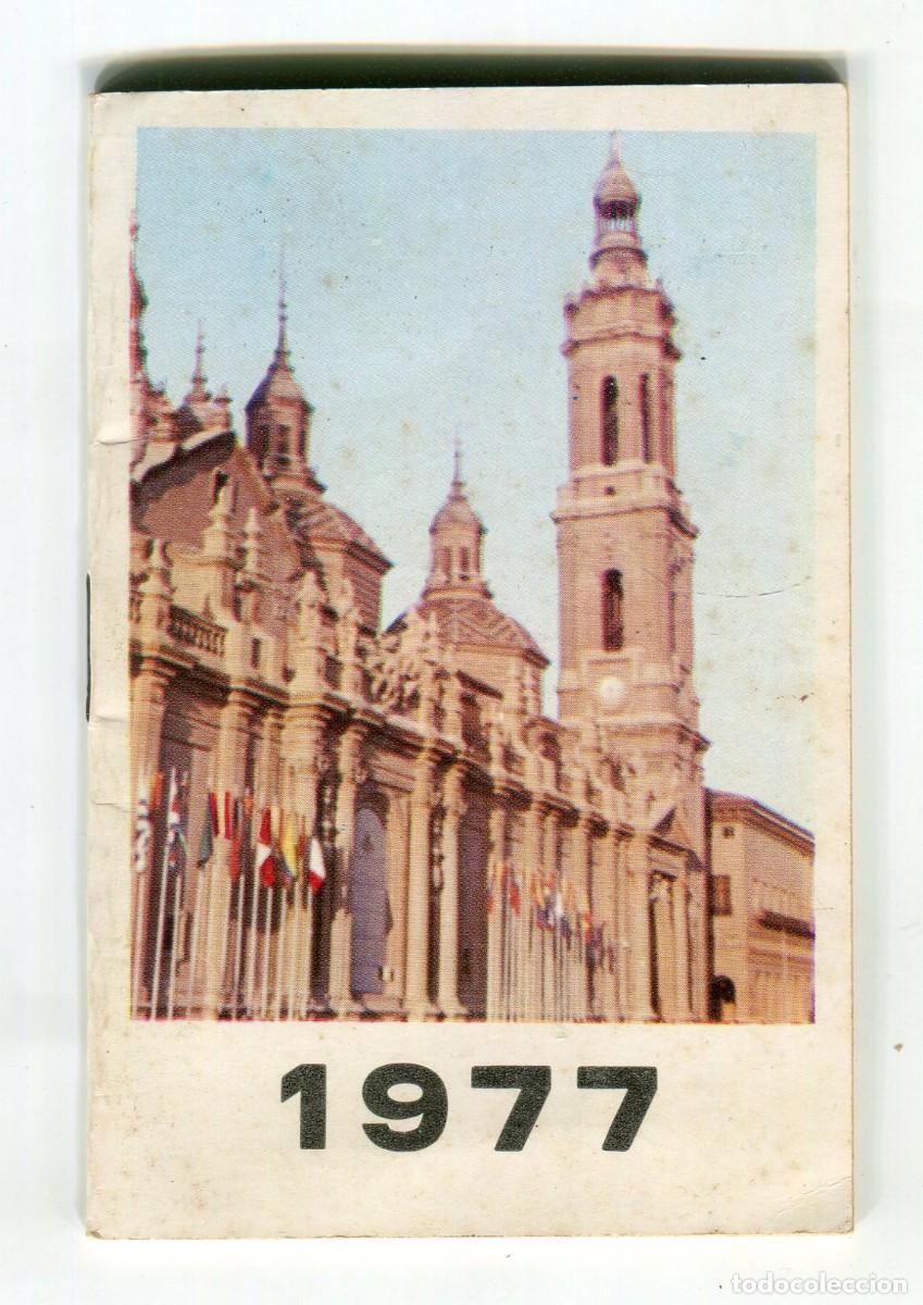 calendario/librito año 1977 nuevo sin escritos, - Compra venta en ...