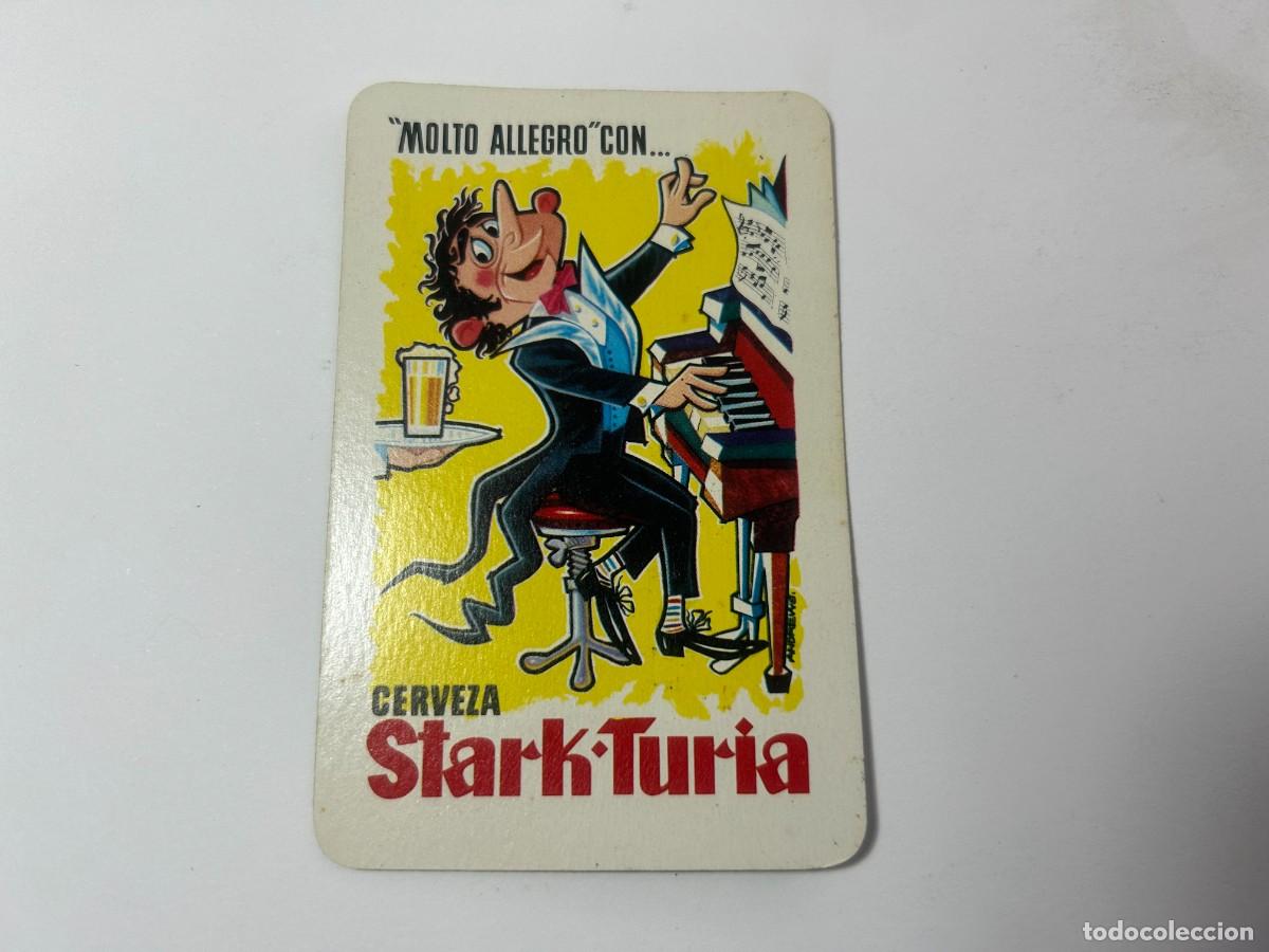 calendario cerveza stark turia 1964 - Compra venta en todocoleccion