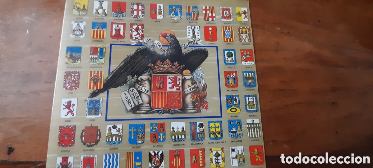 diptico de f. franco escudos heráldicos de espa - Compra venta en ...