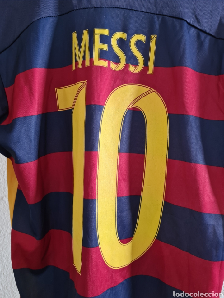 camiseta fc barcelona messi núm. 10 - año 2016 - Comprar Camisetas de ...