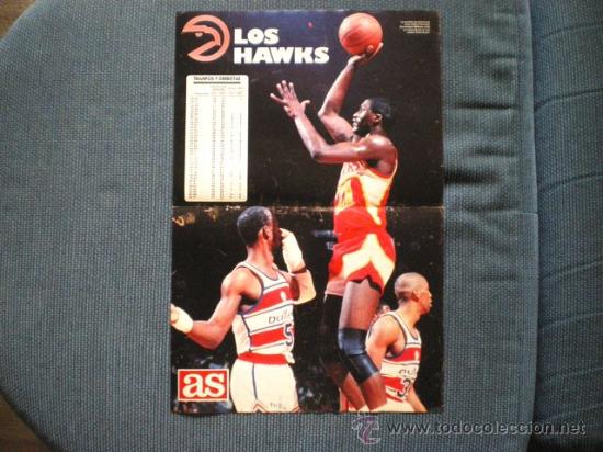 poster nba as años 80 atlanta hawks, dominique - Comprar en ...