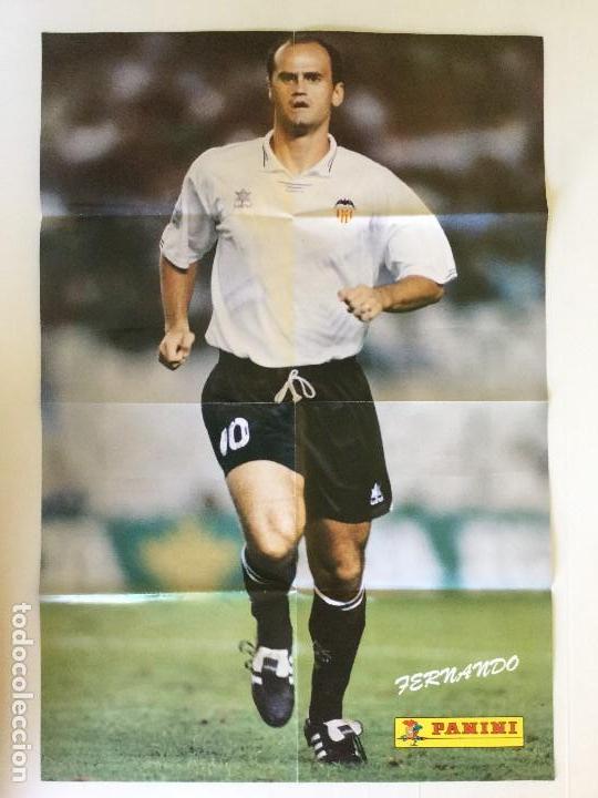 póster de fernando – valencia cf – panini - Comprar Carteles de Fútbol ...