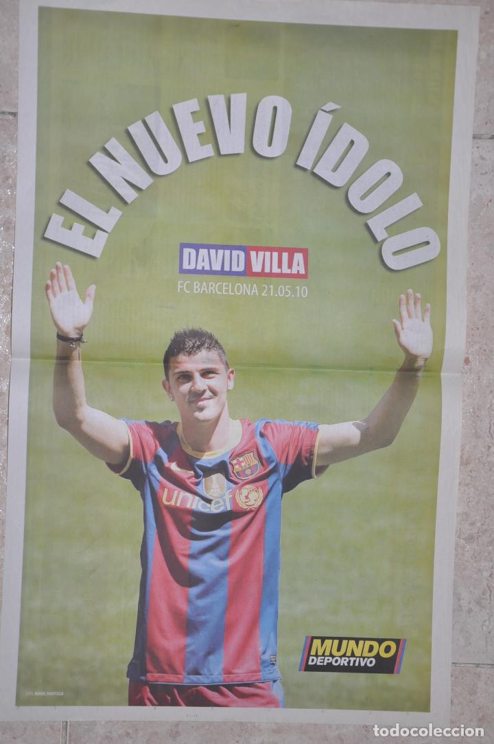 poster david villa, f.c. barcelona 21/05/2010 - Comprar Carteles de ...