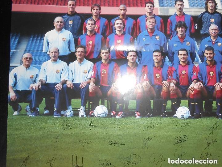 fc barcelona 2000- 2001 - Comprar Carteles de Fútbol Antiguos en ...