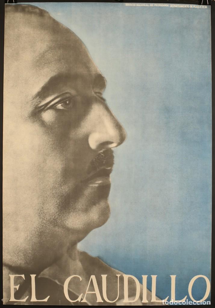 el caudillo. cartel de la guerra civil. 97x67 c - Comprar Carteles ...