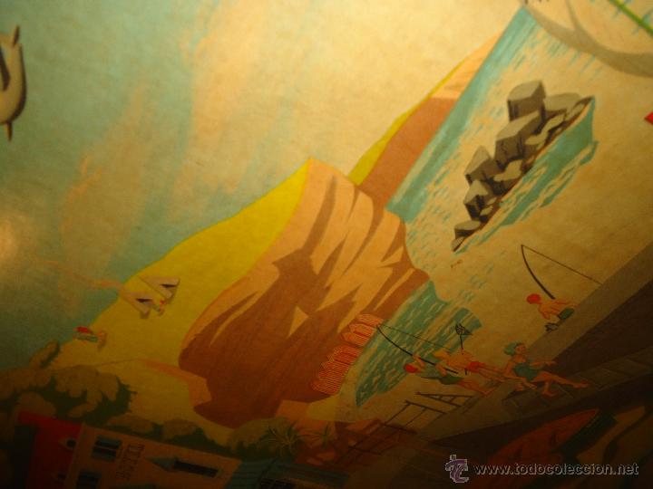 original raro gran cartel litografia - elizabet - Comprar Carteles ...