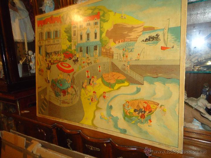 original raro gran cartel litografia - elizabet - Comprar Carteles ...