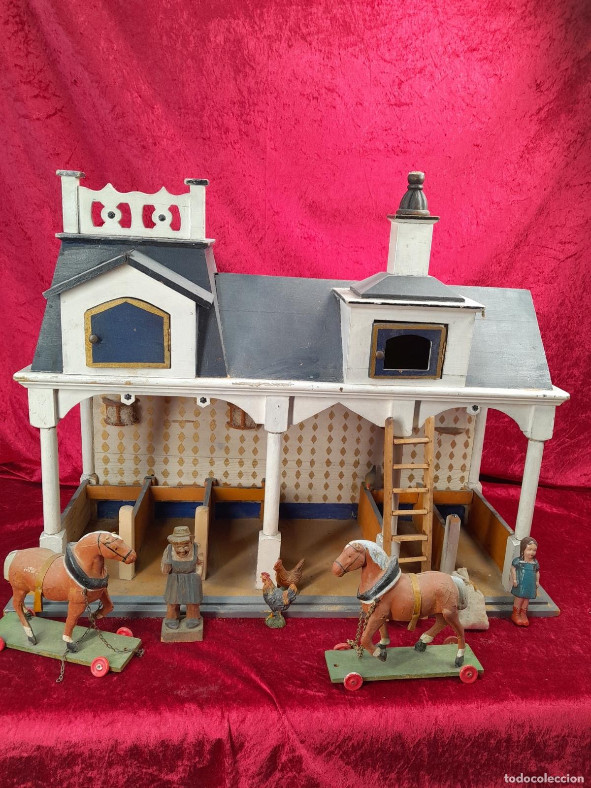 antiguo establo de madera. marca la granja. pri - Compra venta en ...