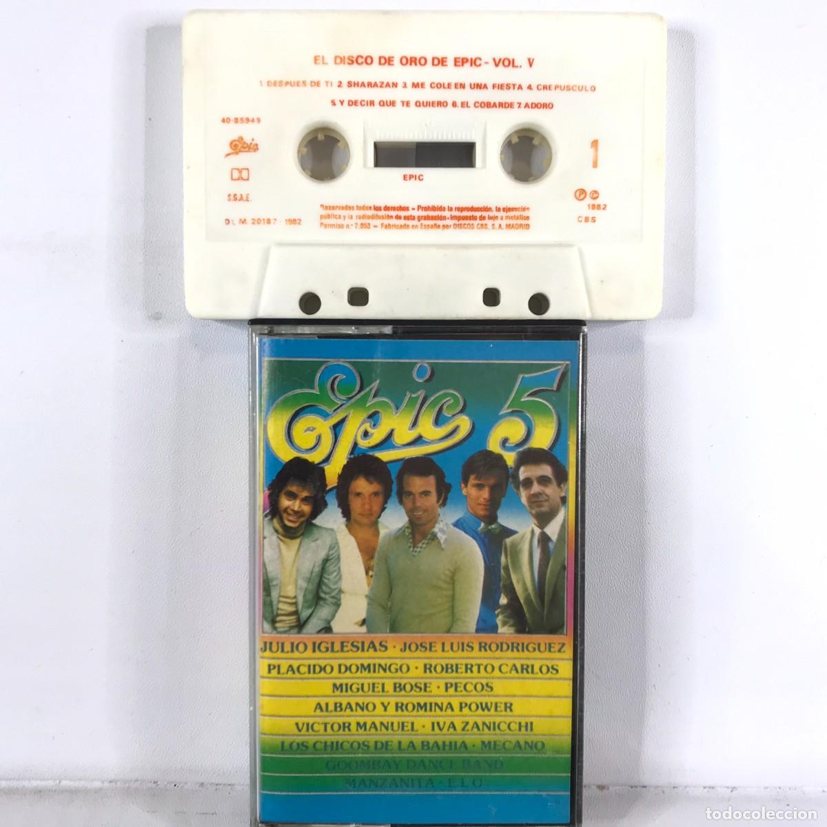 el disco de oro de epic epic 5 cassette - Compra venta en todocoleccion