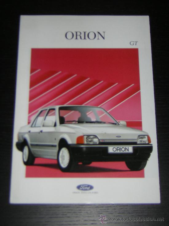 ford orion gt - catalogo publicidad original - - Compra venta en ...