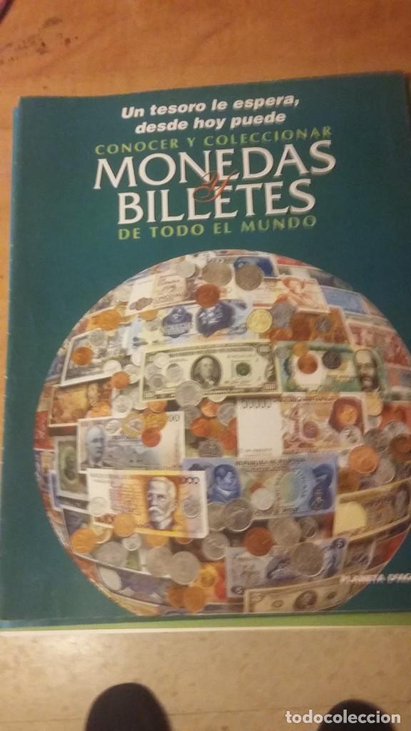 monedas y billetes de todo el mundo. folleto de - Comprar Catálogos de ...
