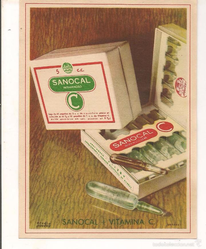 sanocal. publicidad productos químicos y farmac - Compra venta en ...
