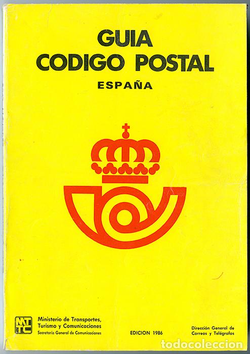 guía código postal españa edición 1986. direcci - Comprar Catálogos ...