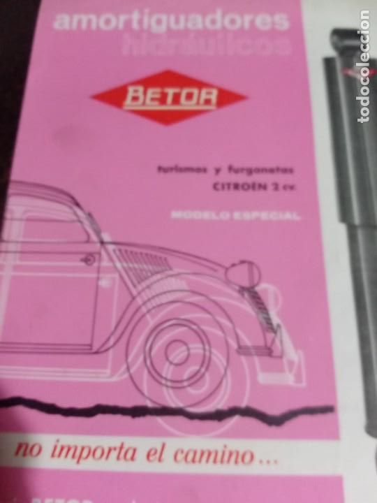 amortiguadores hidráulicos betor. - Compra venta en todocoleccion