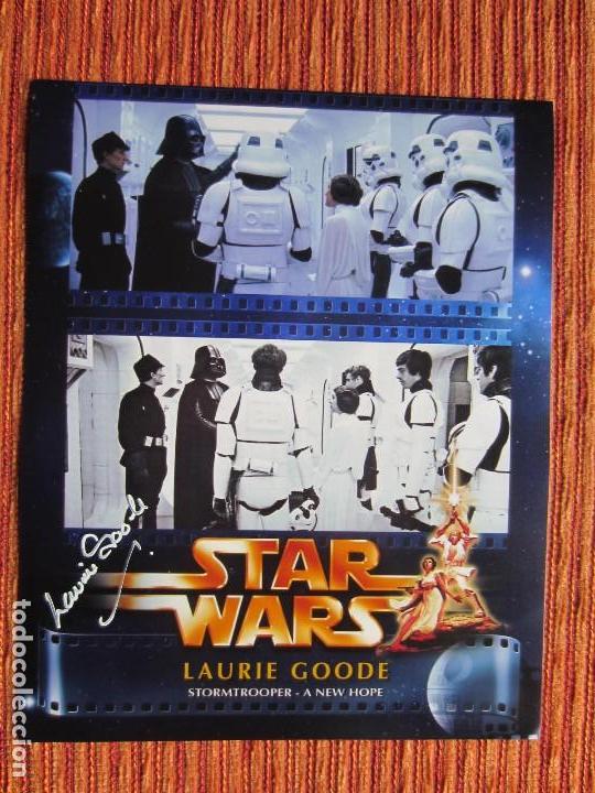 laurie goode.star wars.guerra de las galaxias.f - Comprar Autógrafos de ...