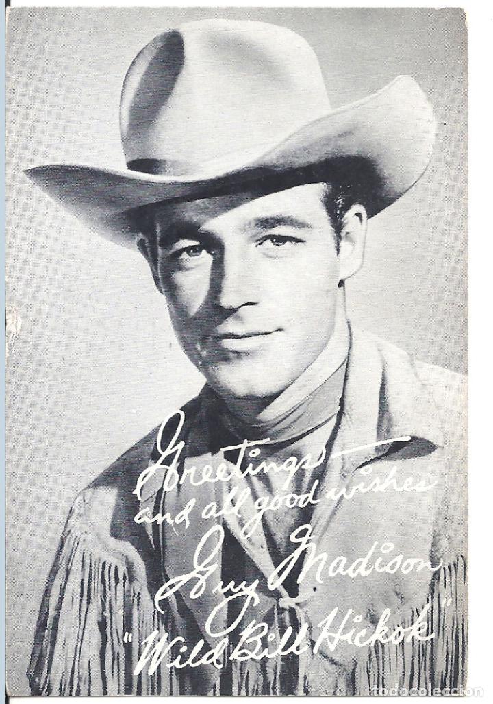 f31085 guy madison wild bill hickok autografo i - Comprar Autógrafos de ...