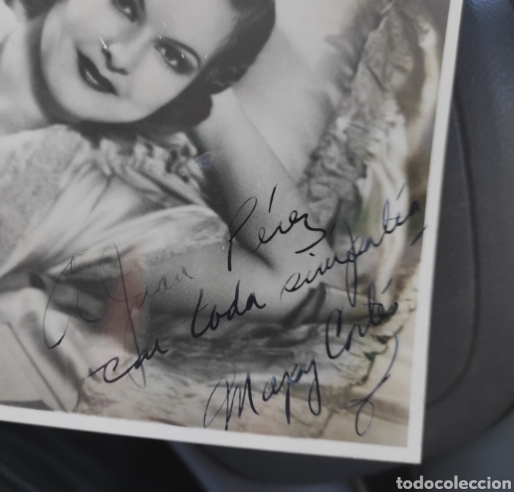 fotografía firmada mapy cortés - actriz - canta - Comprar Autógrafos de ...