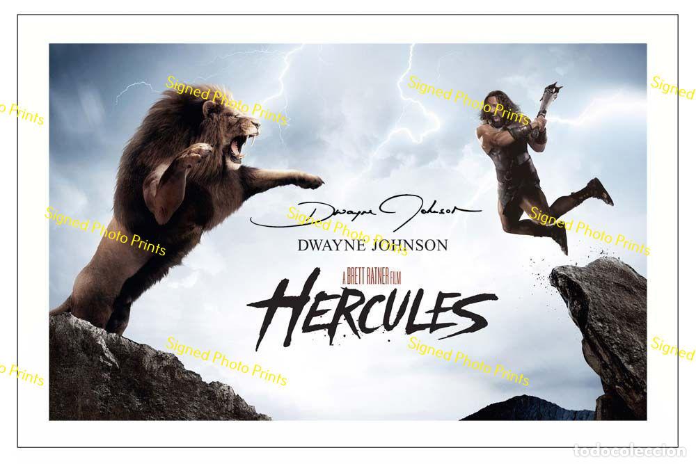 The Rock Hercules Movie Poster Hercules Dwayne Johnson Poster By