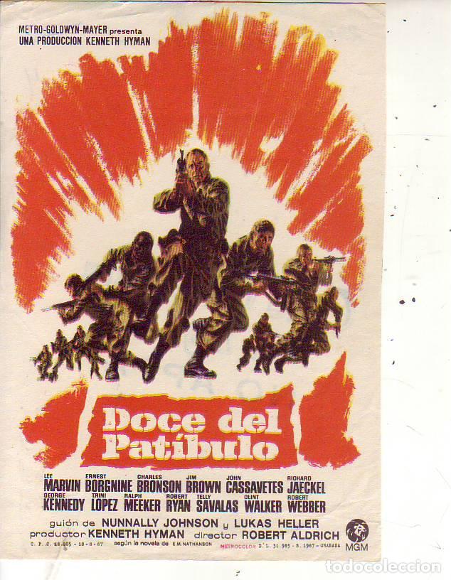 doce del patibulo - Comprar Bélicas | Folletos de mano de películas ...