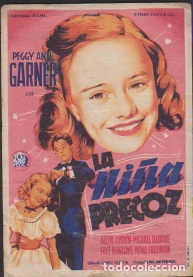 folleto mano cine con publicidad la niña precoz - Comprar Clasico ...