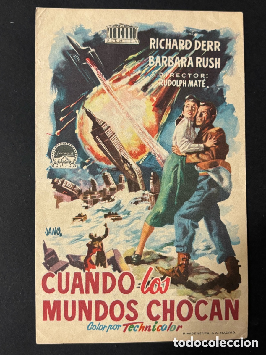 programa cuando los mundos chocan richard derr - Buy Flyer of drama ...