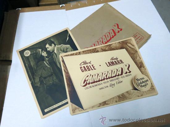 camarada x. carl gable. 13 lobby cards. set com - Compra venta en ...