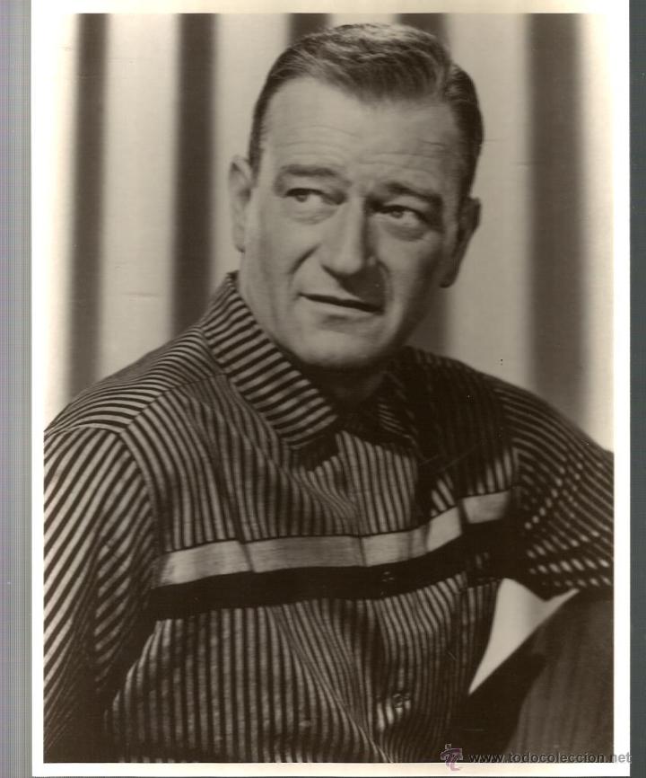 3 fichas de cacitel : john wayne , glenn ford y - Buy Photos and ...
