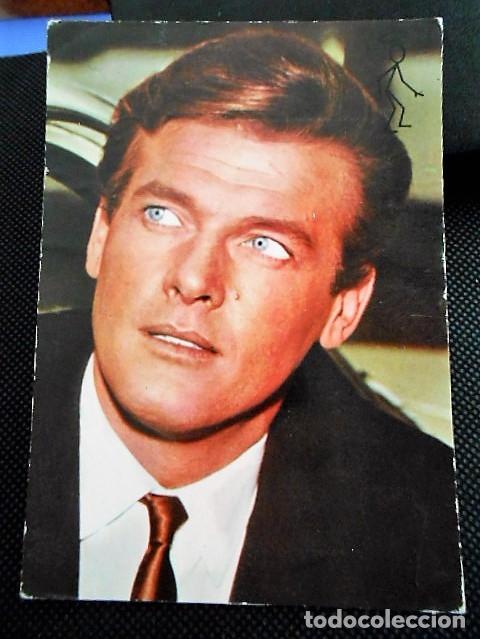 roger moore. el santo. sin circular - Buy Photos and postcards of ...