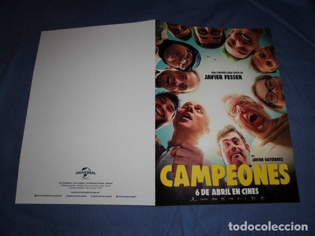 campeones. guia publicitaria doble de la pelicu - Buy Photos ...