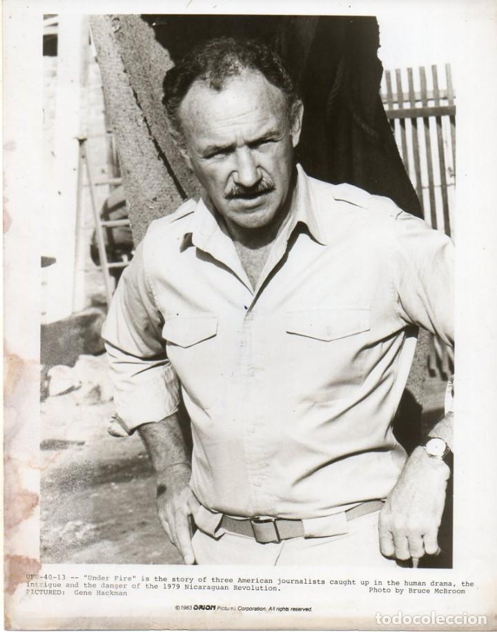 fotografía original under fire gene hackman bru - Comprar Fotos y ...
